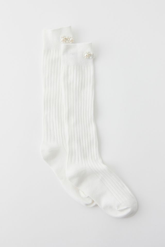 Pearl Knee High Sock | Urban Outfitters
