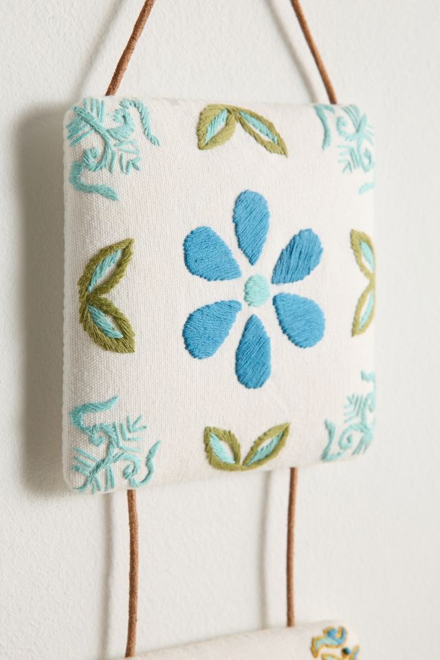 Mariana Tile Embroidered Wall Hanging | Urban Outfitters