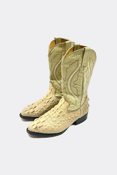 Vintage 1980’s Waco Boots Alligator Leather Cowboy Boots | Urban Outfitters