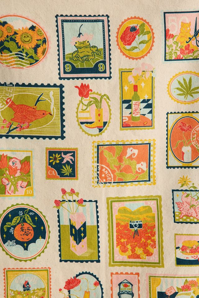 Modern Chart Printed Tapestry | Urban Outfitters