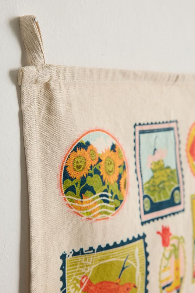 Modern Chart Printed Tapestry | Urban Outfitters