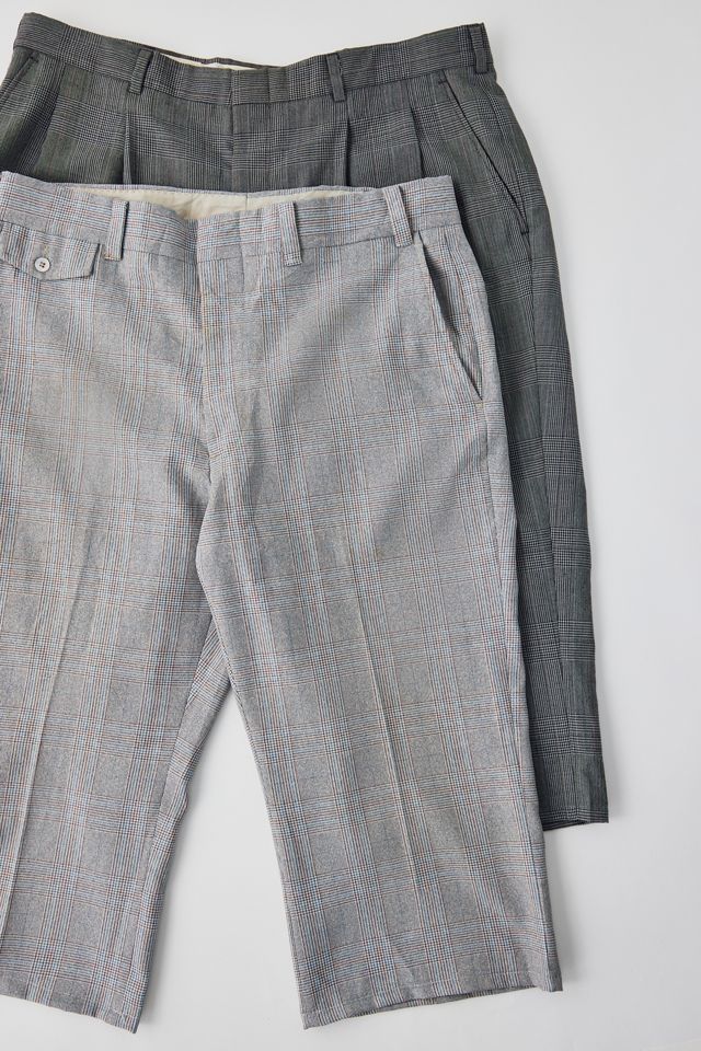 Urban Renewal Remade Slouchy Plaid Jorts | Urban Outfitters