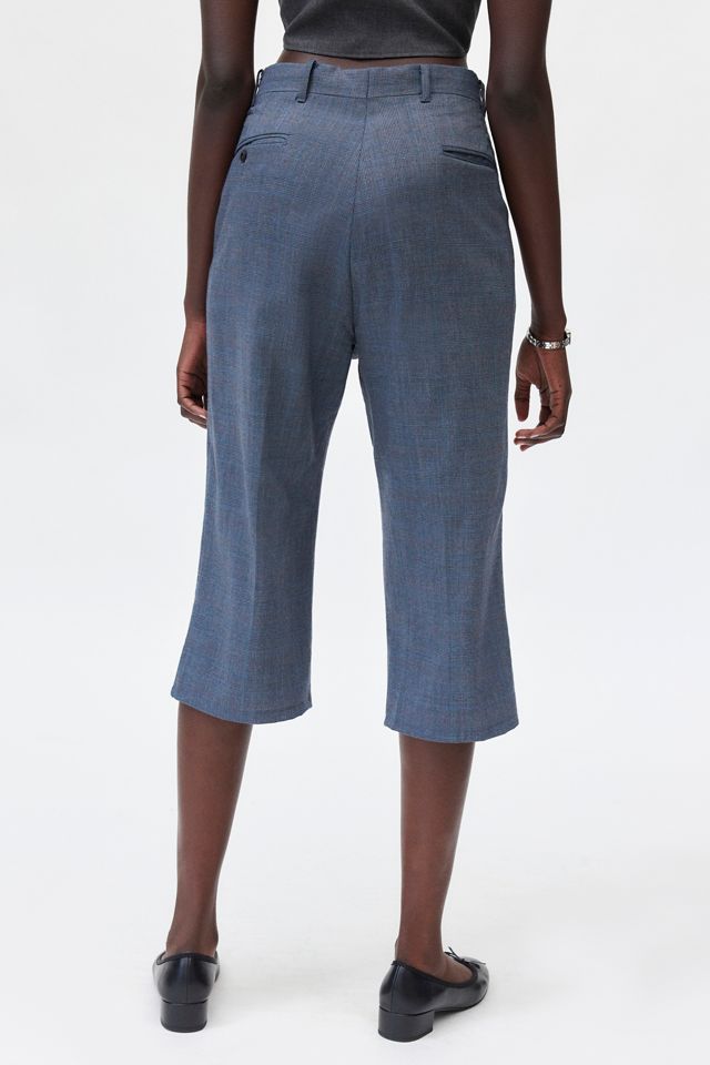 Urban Renewal Remade Slouchy Plaid Jorts | Urban Outfitters
