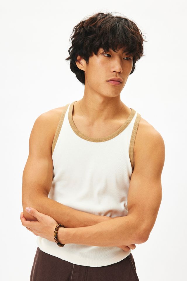 BDG Beck Contrast Ringer Tank Top | Urban Outfitters