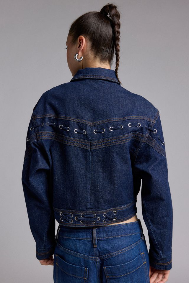 Silence + Noise Hannah Western Denim Jacket | Urban Outfitters
