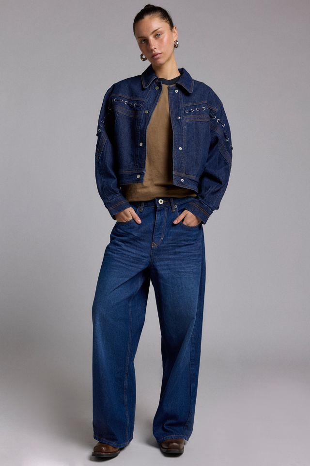 Silence + Noise Hannah Western Denim Jacket | Urban Outfitters