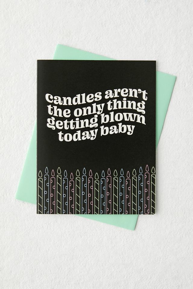 That’s So Andrew Getting Blown Birthday Card | Urban Outfitters