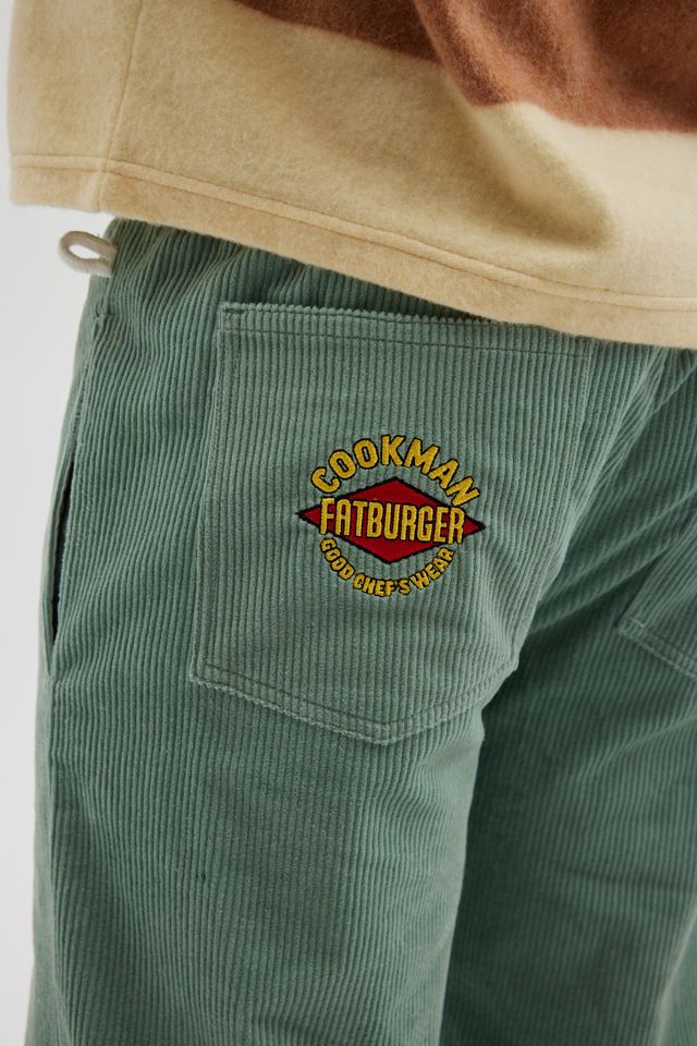 Cookman X Fatburger Corduroy Chef Pant | Urban Outfitters Canada