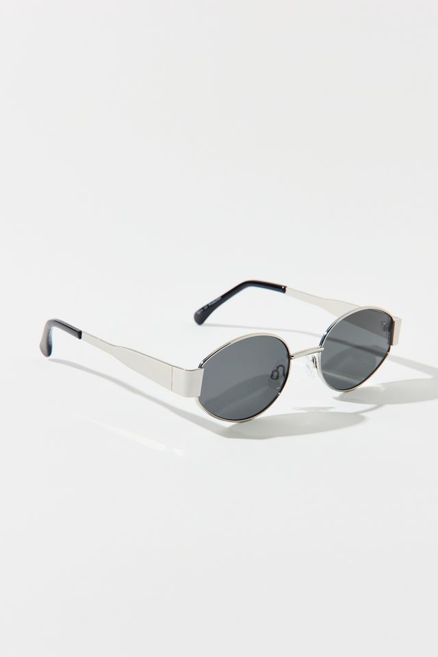 Agent Slim Oval Sunglasses | Urban Outfitters