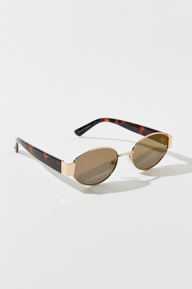 Agent Slim Oval Sunglasses | Urban Outfitters
