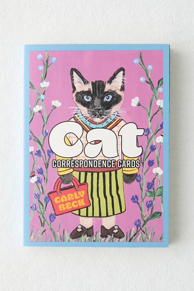 Cat Correspondence Cards By Carly Beck | Urban Outfitters Canada