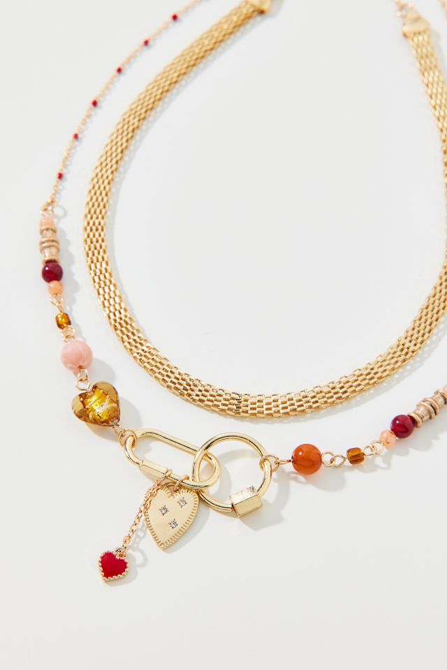Haven Toggle Layering Necklace Set | Urban Outfitters