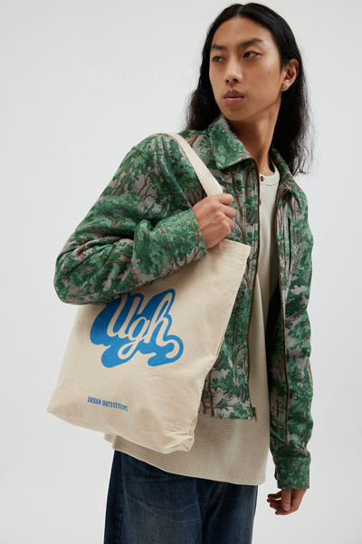 UGH College Slogan Tote Bag | Urban Outfitters