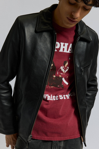 Schott NYC Natural Leather Jacket | Urban Outfitters Canada