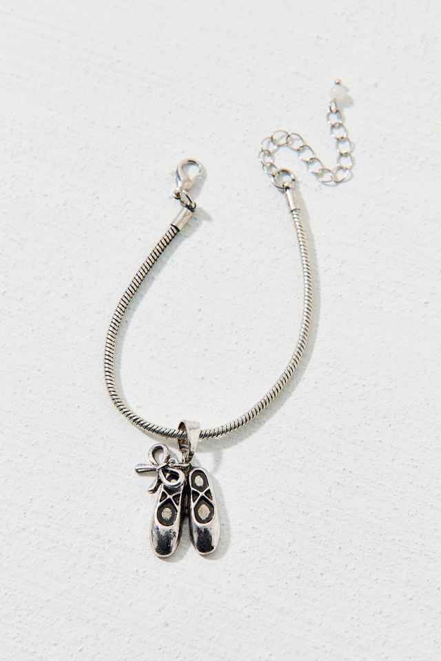 Kim Ballet Bow Charm Bracelet | Urban Outfitters