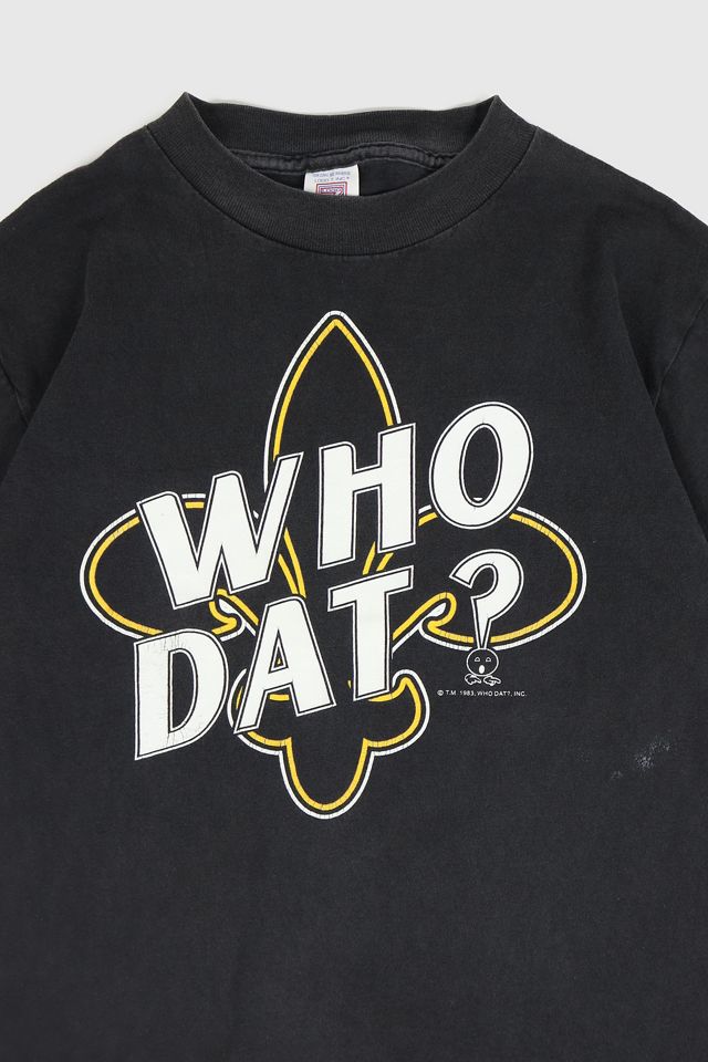 Vintage New Orleans Saints Who Dat Tee | Urban Outfitters