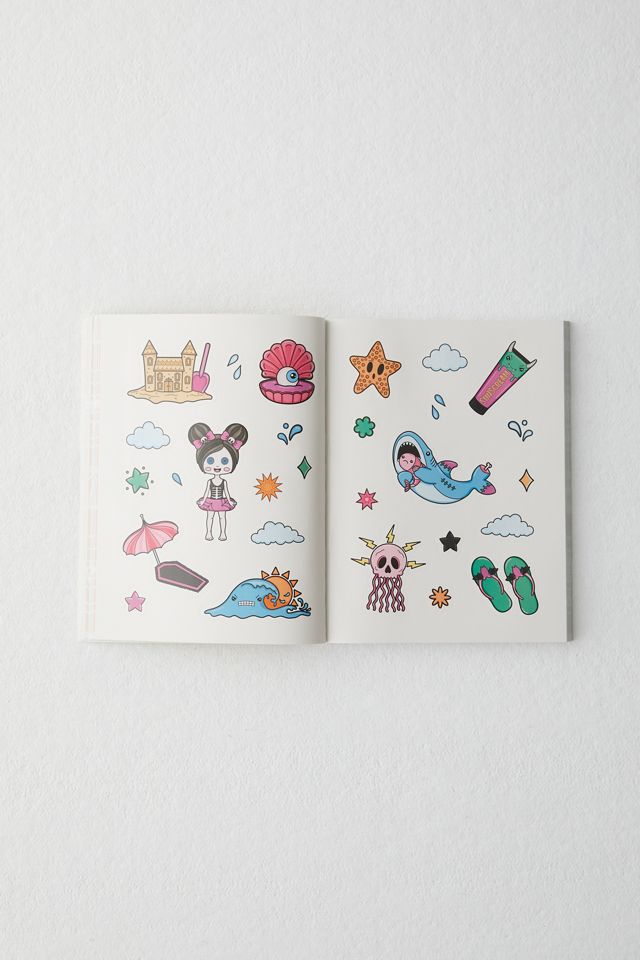 The Creepy Cute Sticker Book: 500+ Stickers To Scare You Silly By ...