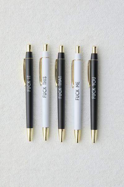 F It All Ink Pen Set | Urban Outfitters
