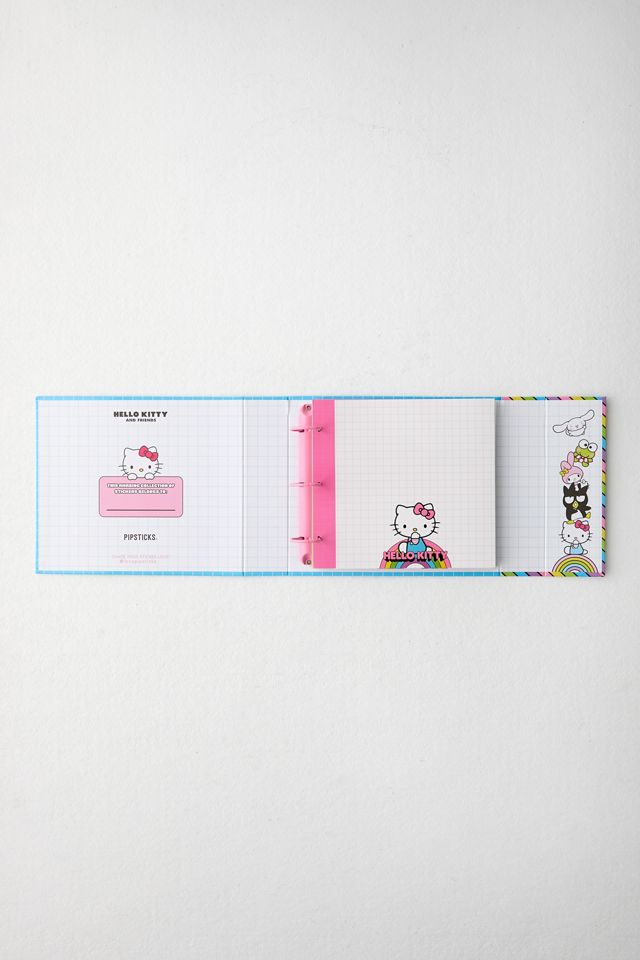 PIPSTICKS Hello Kitty & Friends Sticker Keeper Binder | Urban Outfitters