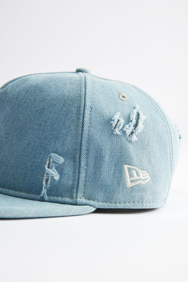 New Era Los Angeles Dodgers Distressed Denim Golf Hat | Urban Outfitters