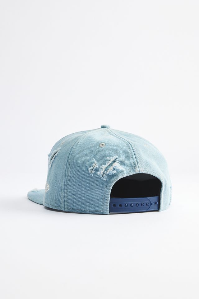 New Era Los Angeles Dodgers Distressed Denim Golf Hat | Urban Outfitters
