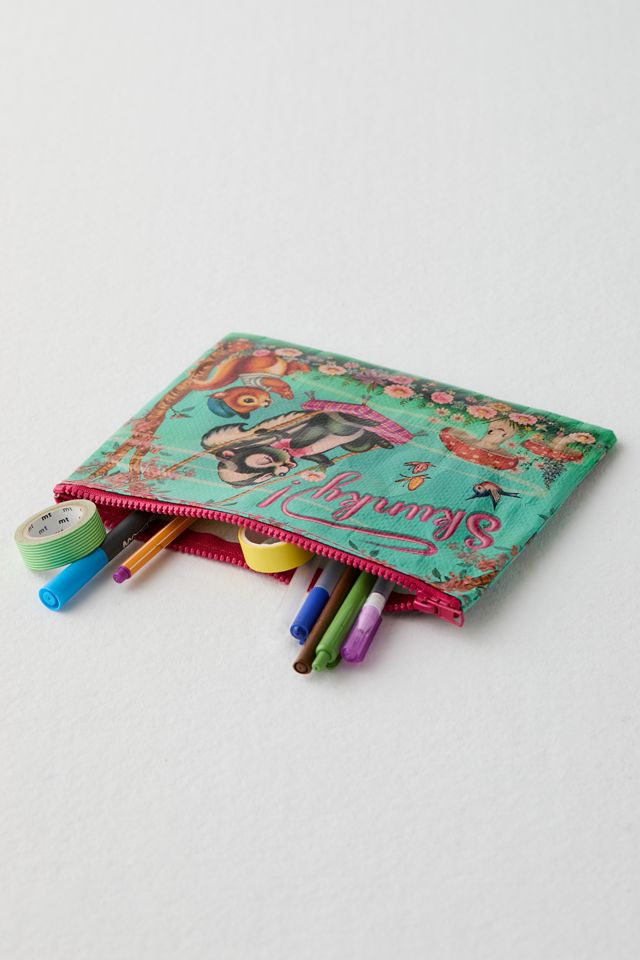 BlueQ Large Zipper Pouch | Urban Outfitters