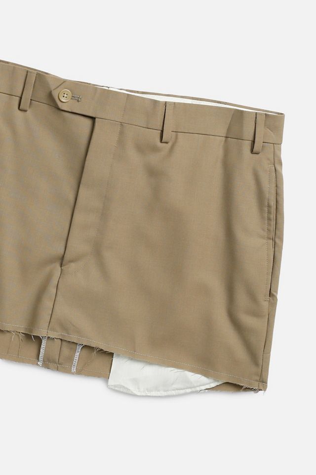 Frankie Collective Rework Trouser Mini Skirt 027 | Urban Outfitters