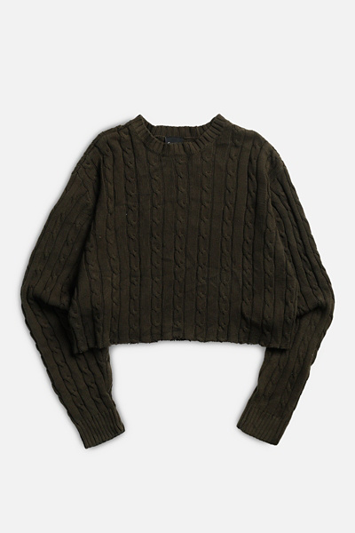 Frankie Collective Rework Crop Knit Sweater 074 | Urban Outfitters