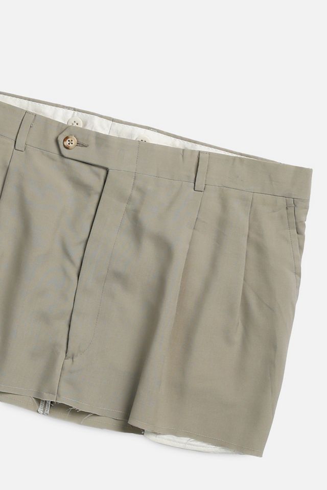 Frankie Collective Rework Trouser Mini Skirt 025 | Urban Outfitters