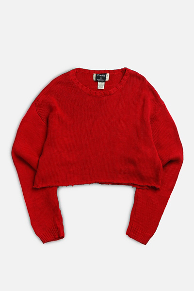 Frankie Collective Rework Crop Knit Sweater 041 | Urban Outfitters