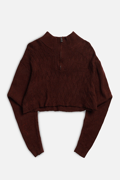 Frankie Collective Rework Crop Knit Sweater 049 | Urban Outfitters