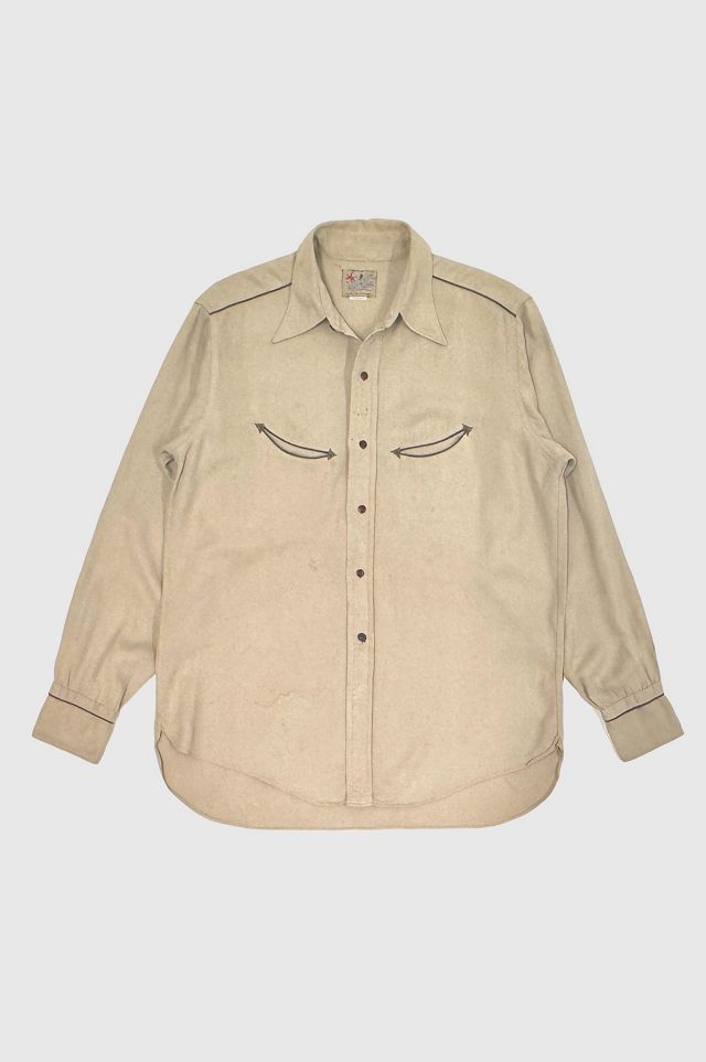 Vintage 1950’s Range Master Smile Pocket Western Shirt | Urban Outfitters