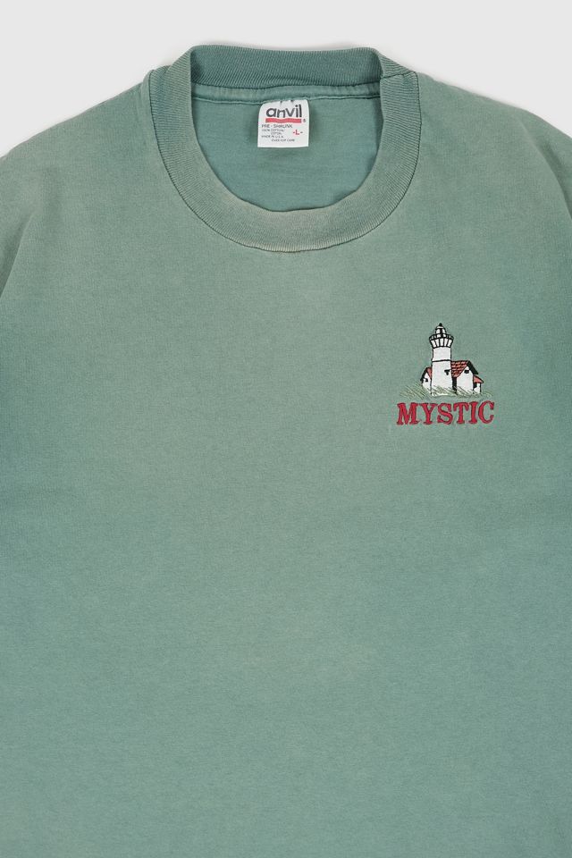 Vintage Embroidered Mystic Lighthouse Tee | Urban Outfitters