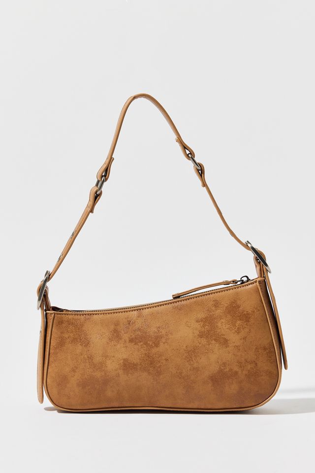 Silence + Noise Buckle Asymmetrical Shoulder Bag | Urban Outfitters
