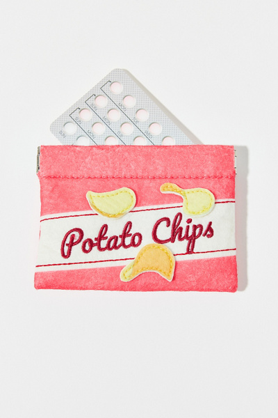 Potato Chip Felt Pill Pouch | Urban Outfitters