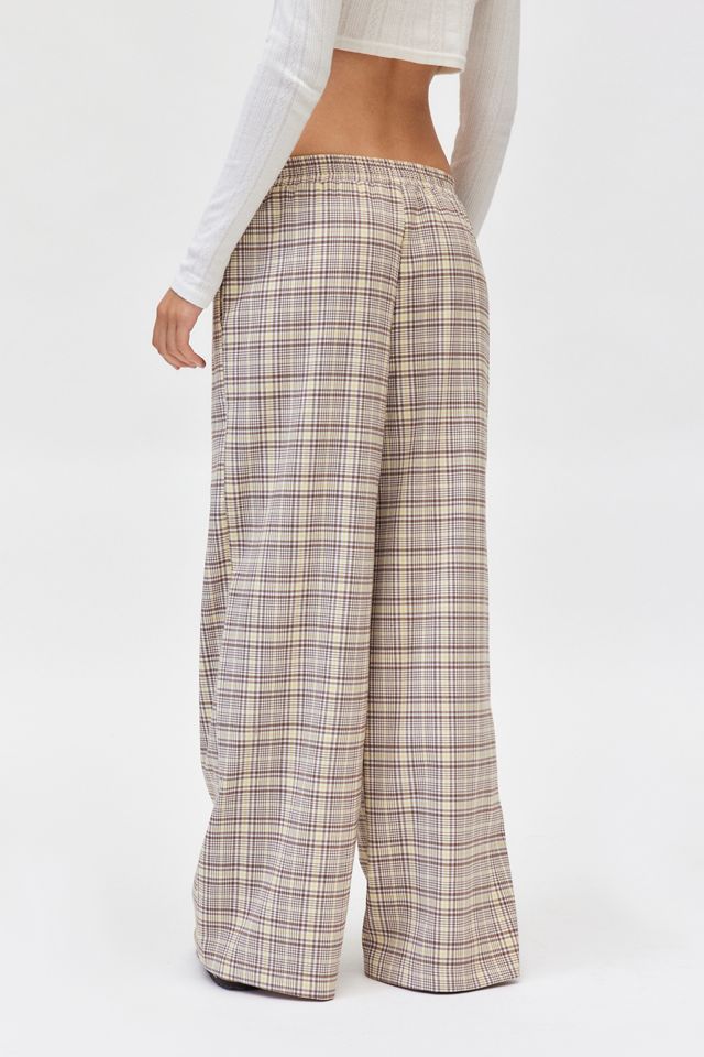 Urban Renewal Remnants Button Front Boxer Pant | Urban Outfitters