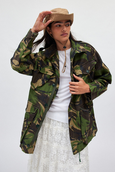 Urban Renewal Vintage Camo Painters Utility Jacket | Urban Outfitters