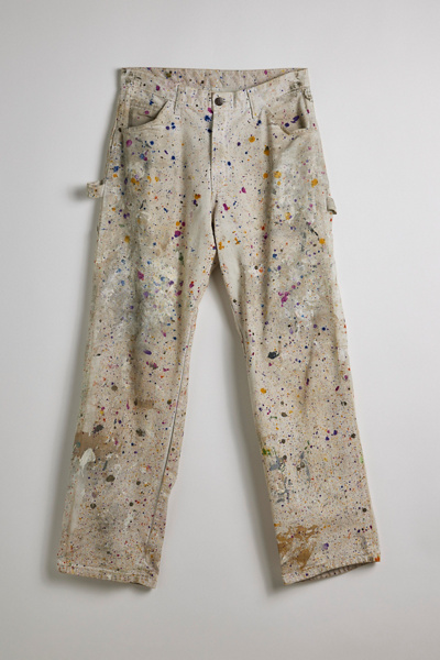 Vintage Paint Splatter Carpenter Pant | Urban Outfitters