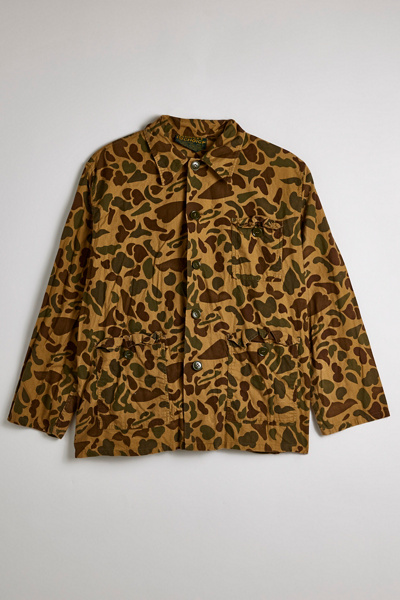 Vintage Camo Pattern Shirt Jacket | Urban Outfitters