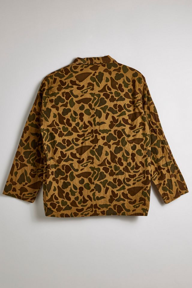 Vintage Camo Pattern Shirt Jacket | Urban Outfitters