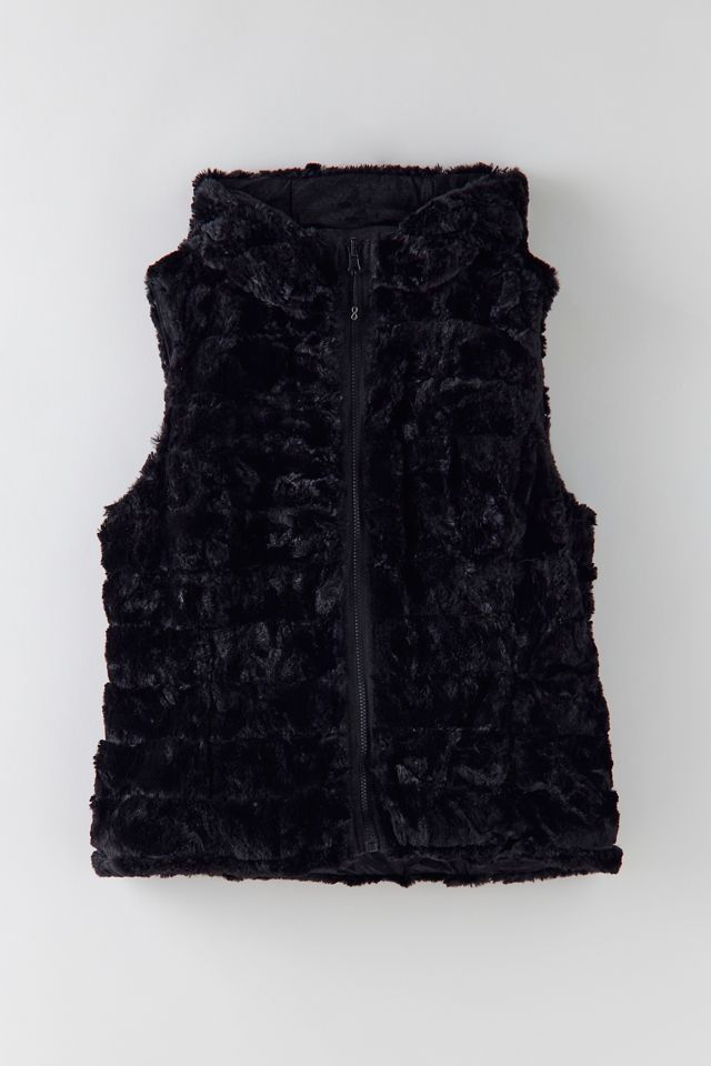 Vintage Faux Fur Vest | Urban Outfitters