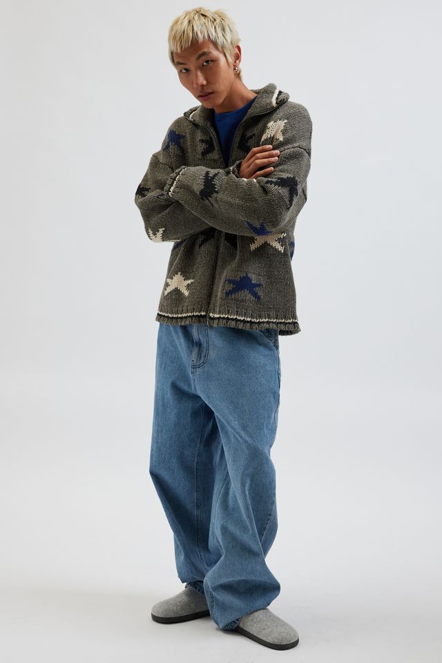 BDG Tacoma Patterned Full Zip Cardigan | Urban Outfitters BDG Tacoma Patterned Full Zip Cardigan | Urban Outfitters