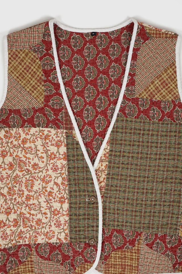 Reworked Quilt Vest 01 | Urban Outfitters