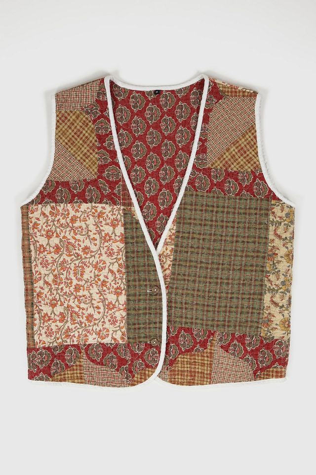 Reworked Quilt Vest 01 | Urban Outfitters