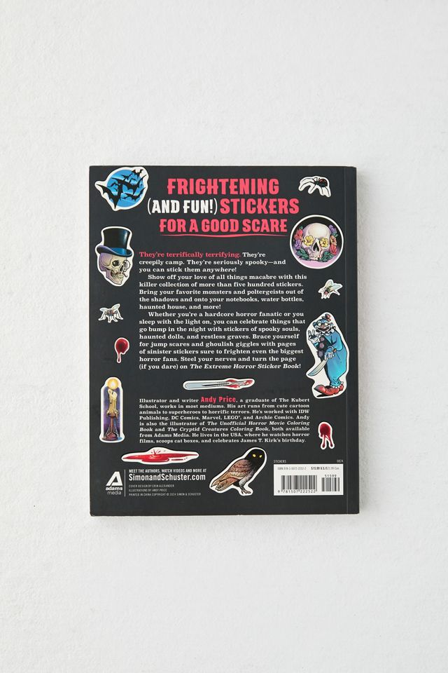The Extreme Horror Sticker Book: 500+ Stickers To Keep You Up At Night ...