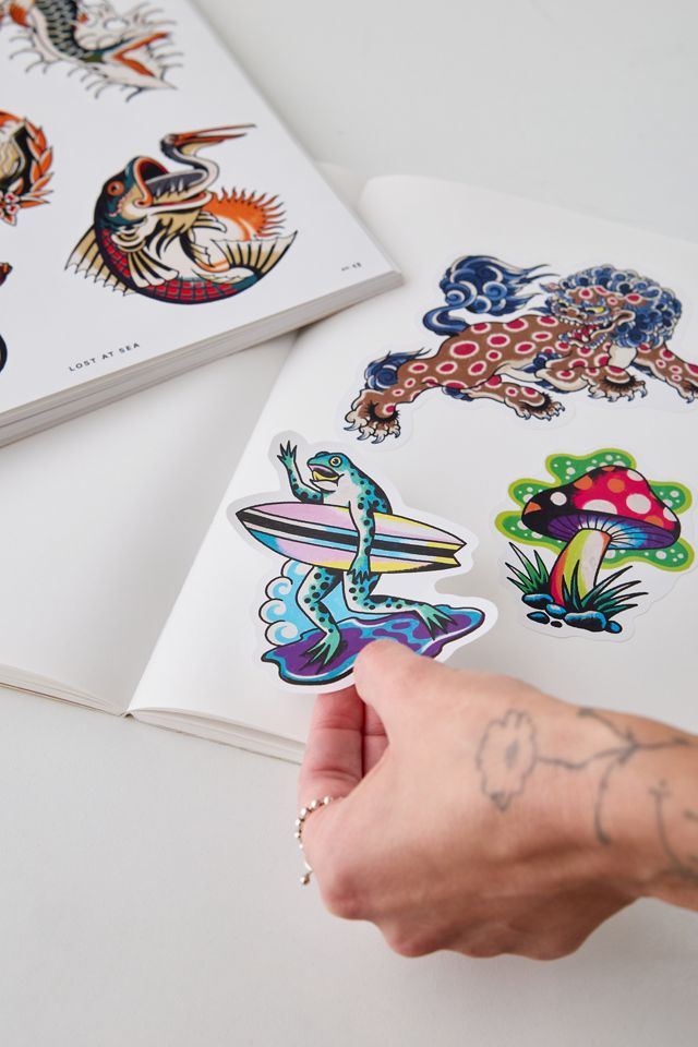 The Tattoo Sticker Book: 150 Tattoo-inspired Stickers By Megamunden The ...