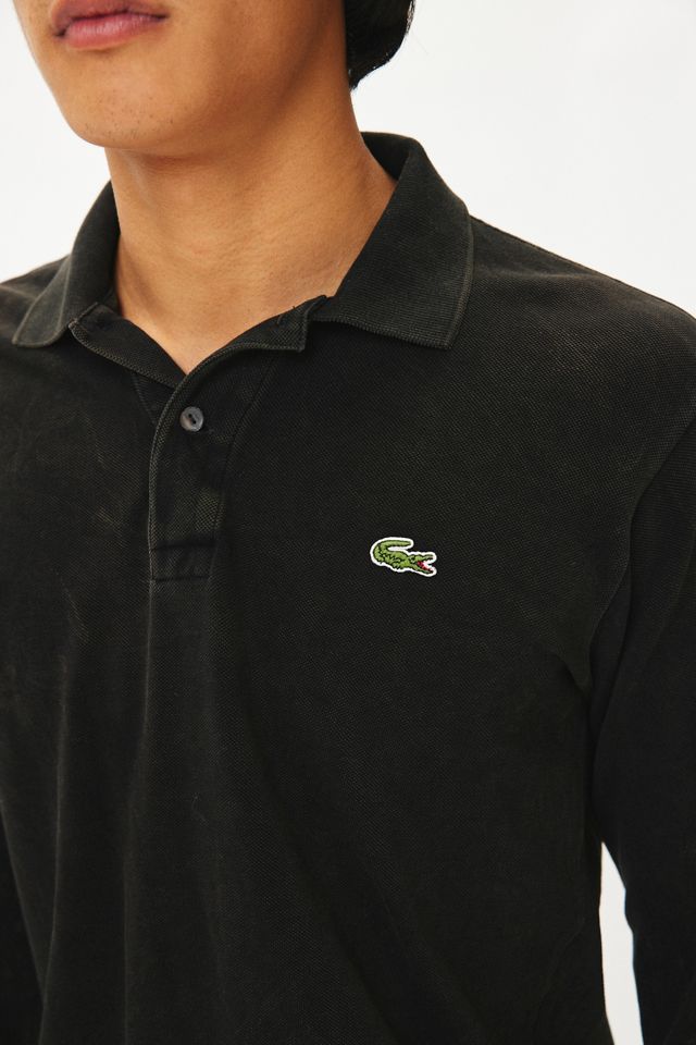 Urban Renewal Remade Acid Wash Cropped Polo Tee | Urban Outfitters