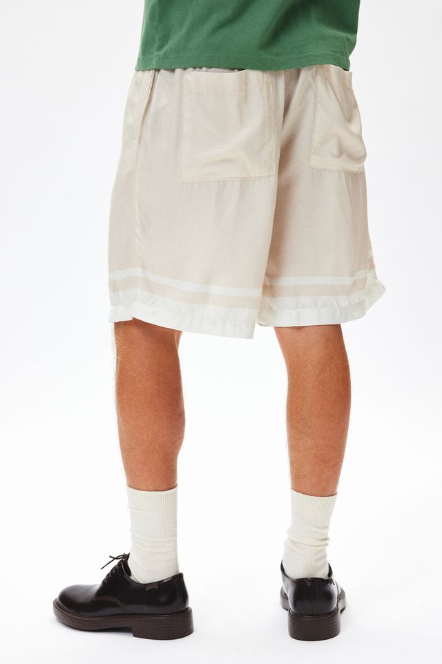 UO Contrast Stripe Rayon Short | Urban Outfitters