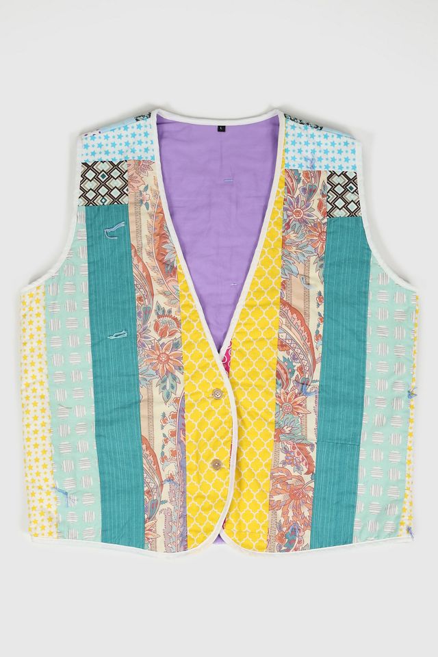 Reworked Quilt Vest 03 | Urban Outfitters