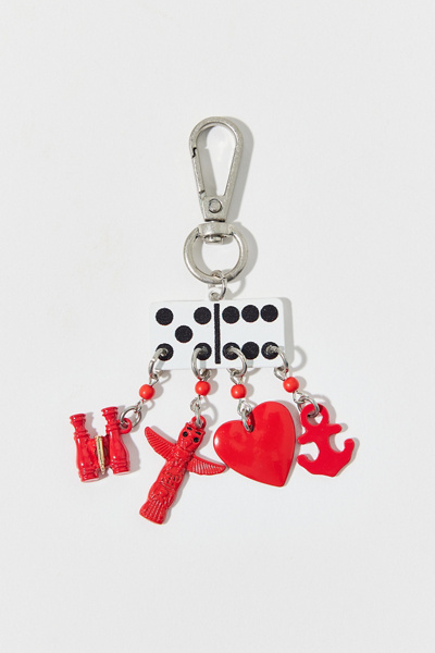 Domino Bag Charm Keychain | Urban Outfitters